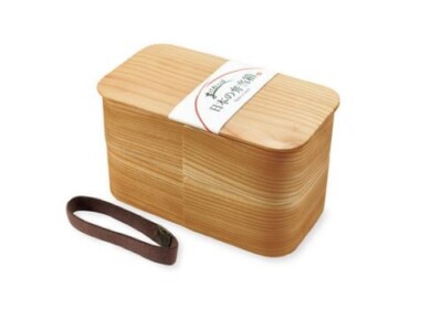 BENTO box japan Lunch Box party Natural Wooden long square traditional ...