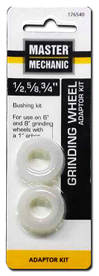 Grinding Wheel Bushing Adaptor Kit, Fits 1/2, 5/8 & 3/4-In. Arbors | eBay