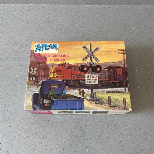 ATLAS Railroad Crossing Signal Flasher Vintage HO Scale No. 826-500 New ...
