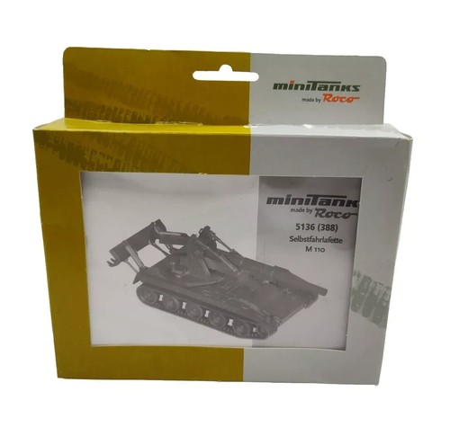 Minitanks Roco Selbstfahrlafette M 110 #5136 (388) Kit NEW IN BOX HO ...