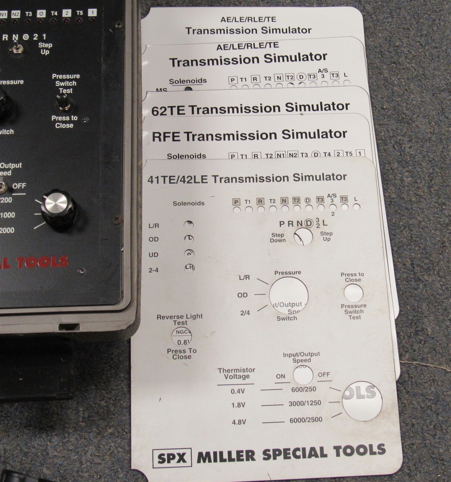 Miller Special Tool 8333 CHRYSLER 45rfe Transmission Simulator for sale ...