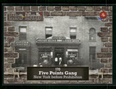 2023 Historic Autograph's Mob 2 #170 Five Points Gang New York Mafia | eBay