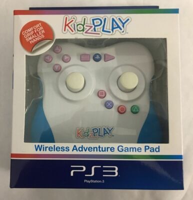 KidzPLAY Wireless Adventure Game Pad - Blue (Sony Playstation 3 /PS3 ...