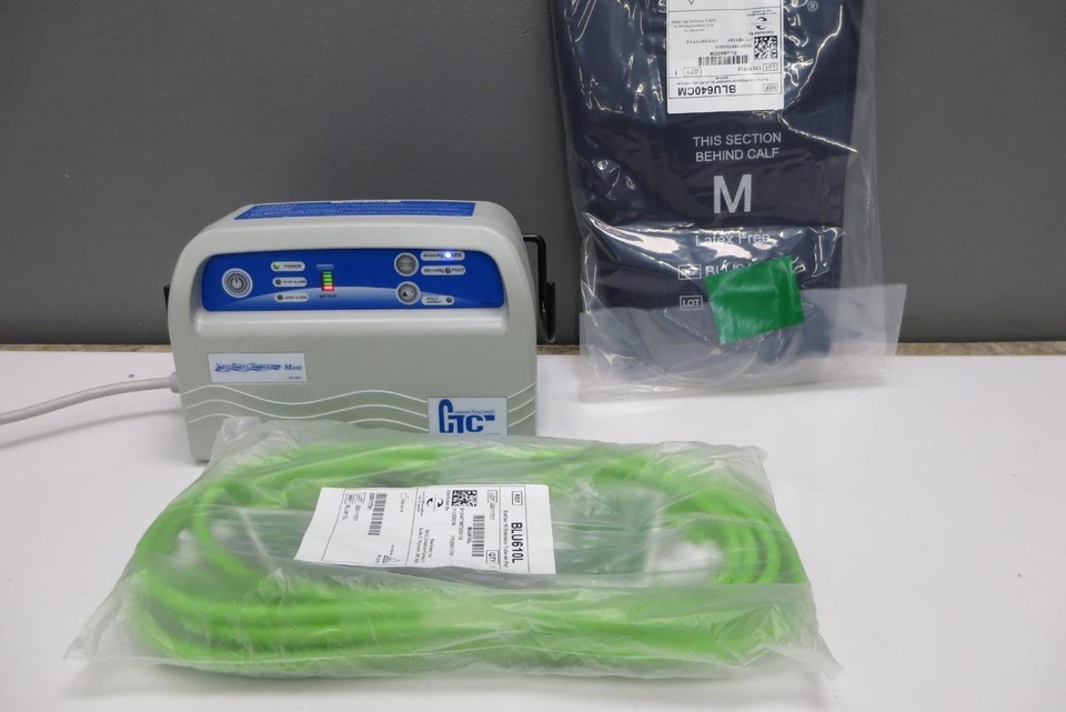 (NEW) VP500DM DVT VasoPress Supreme Mini Pump w/ VP501M Large Calf ...