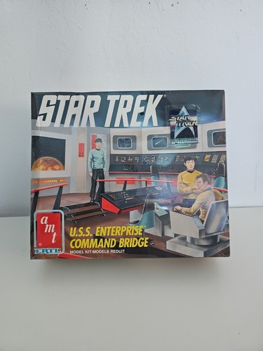 AMT ERTL Star Trek Model Kit U.S.S. Enterprise Command Bridge 1991 ...