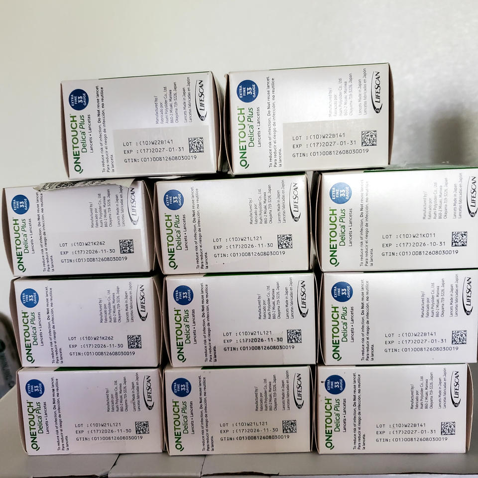 LIFESCAN ONE TOUCH DELICA PLUS LANCETS 1000 CT * *HUGE DISCOUNT | eBay