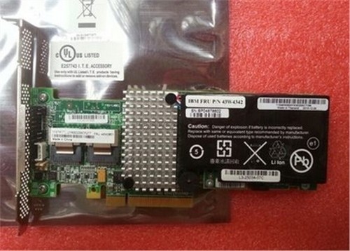 6Gb 46M0851 Raid Card 46M0829 512Mb Ibm Pcie Serveraid M5015 Sas iy ...