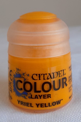 Citadel Colour Paint - Yriel Yellow - Layer - 12ml New Warhammer | eBay