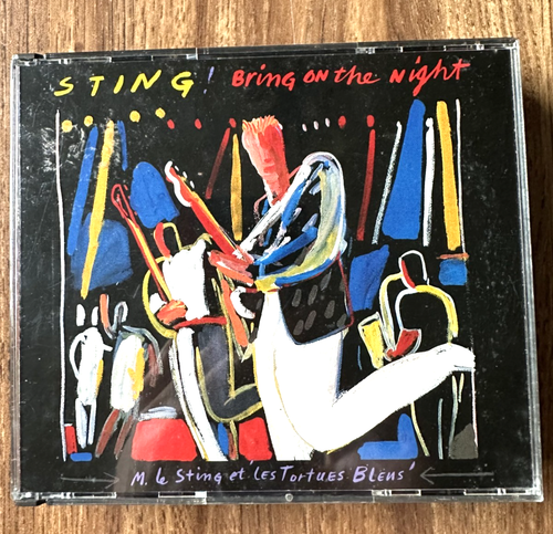 STING "BRING ON THE NIGHT" 2 X CDS, FAT BOX 1986 A&M RECORDS - GREAT ...