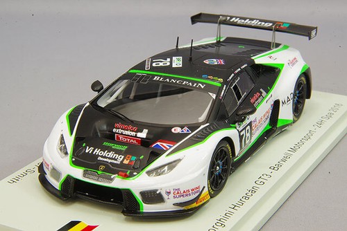 Spark SB293 1/43 Lamborghini Huracan GT3 Barwell Motorsport 2016 Spa ...