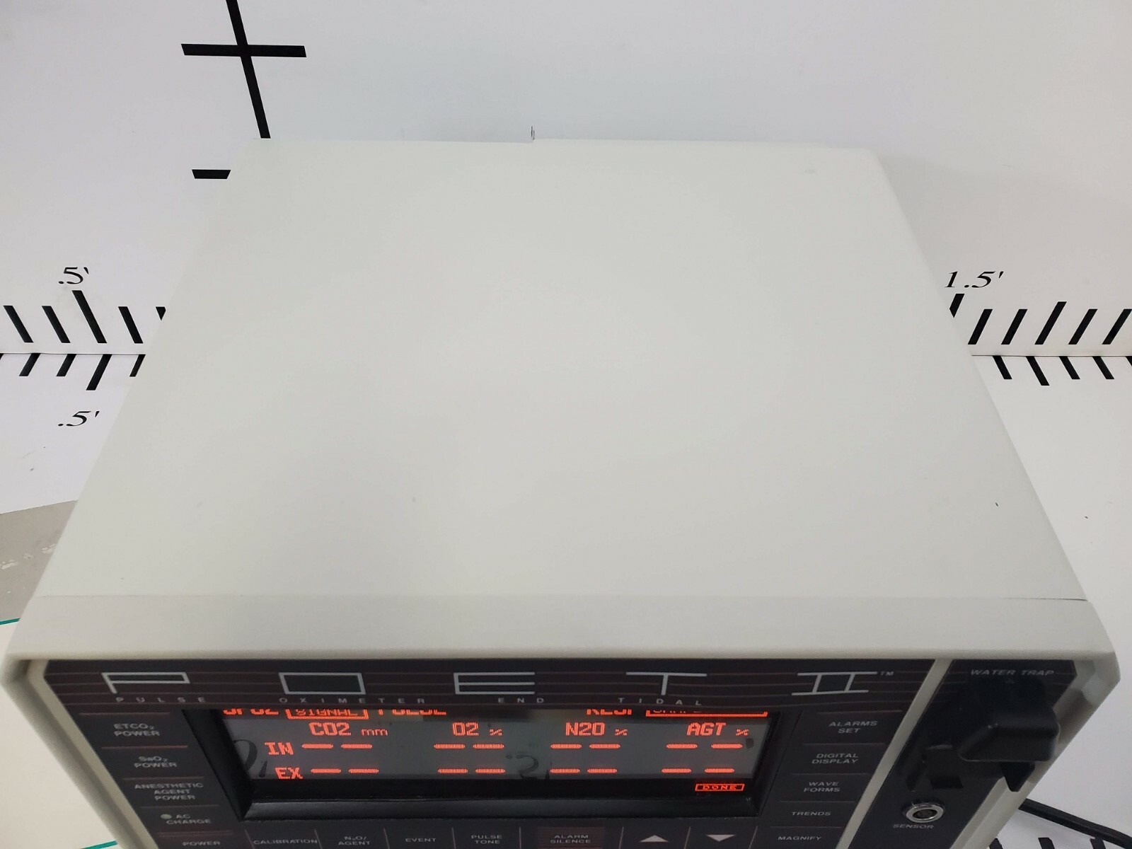 Criticare Systems Agent Anesthesia Gas Patient Monitor - Model 602-3 | eBay