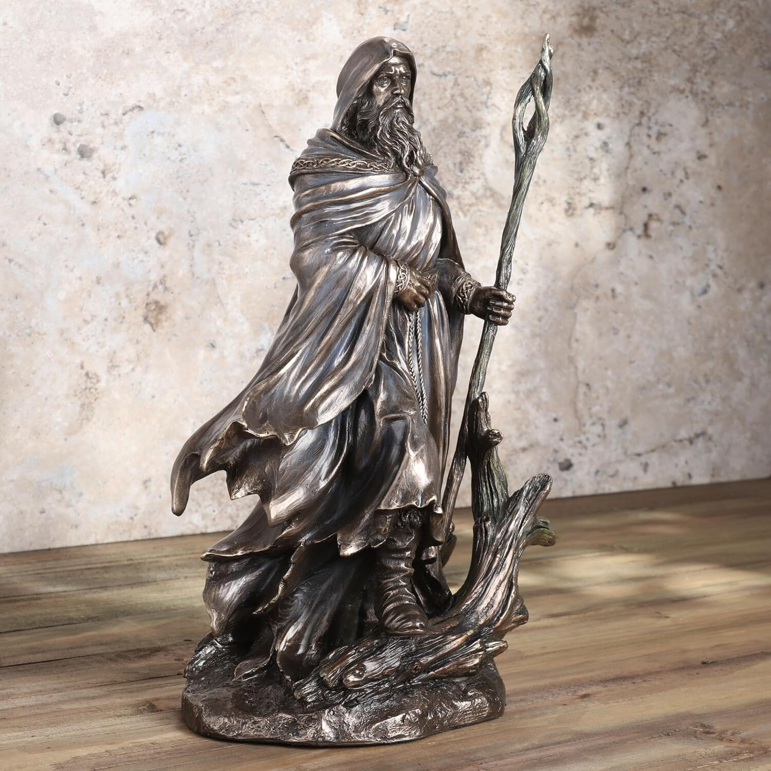 Veronese Design 11 3/8 Inch Tall Merlin by Monte Moore Cold Cast Resin ...