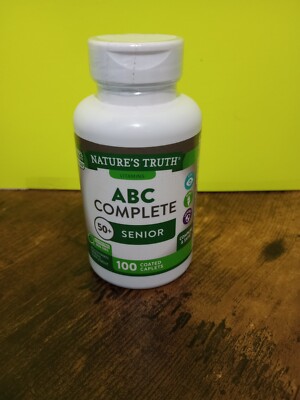 Nature's Truth® ABC Complete Senior 50+ Multivitamin Caplets - 100 ct ...