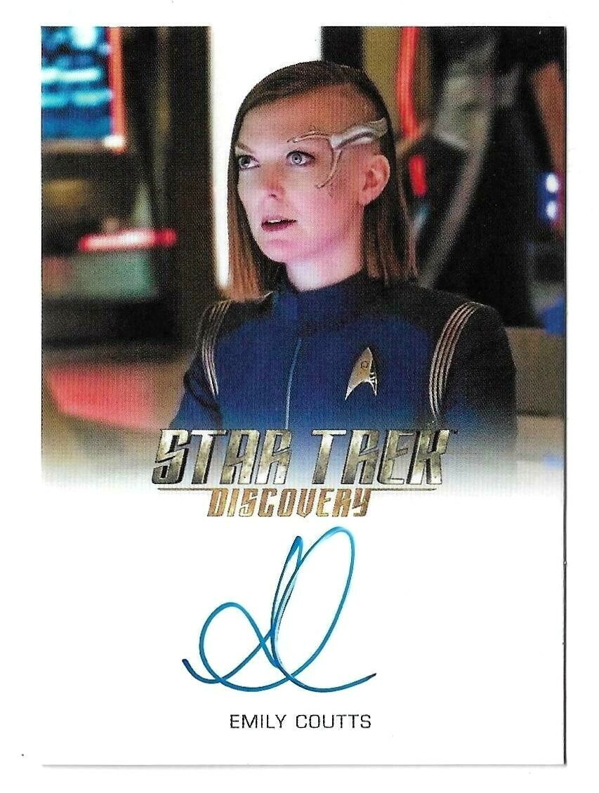 2020 Star Trek Discovery Season 2 Autograph Emily Coutts Lieutenant ...
