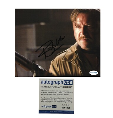 RAY WINSTONE SIGNED GEORGE ‘MAC’ MICHALE 8x10 INDIANA JONES AUTOGRAPHED ...
