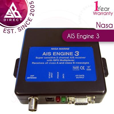 NASA Marine A.I.S Engine 3 Dual Frequency A&B AIS Receiver|9 Pin D-type ...