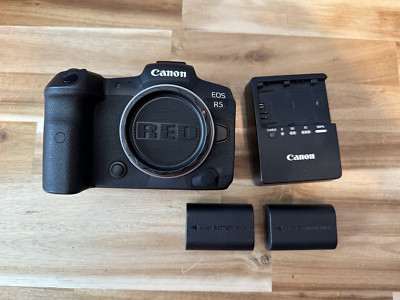 Canon EOS R5 Mirrorless Mint Camera Body Low Shutter Count! Under 5000 ...