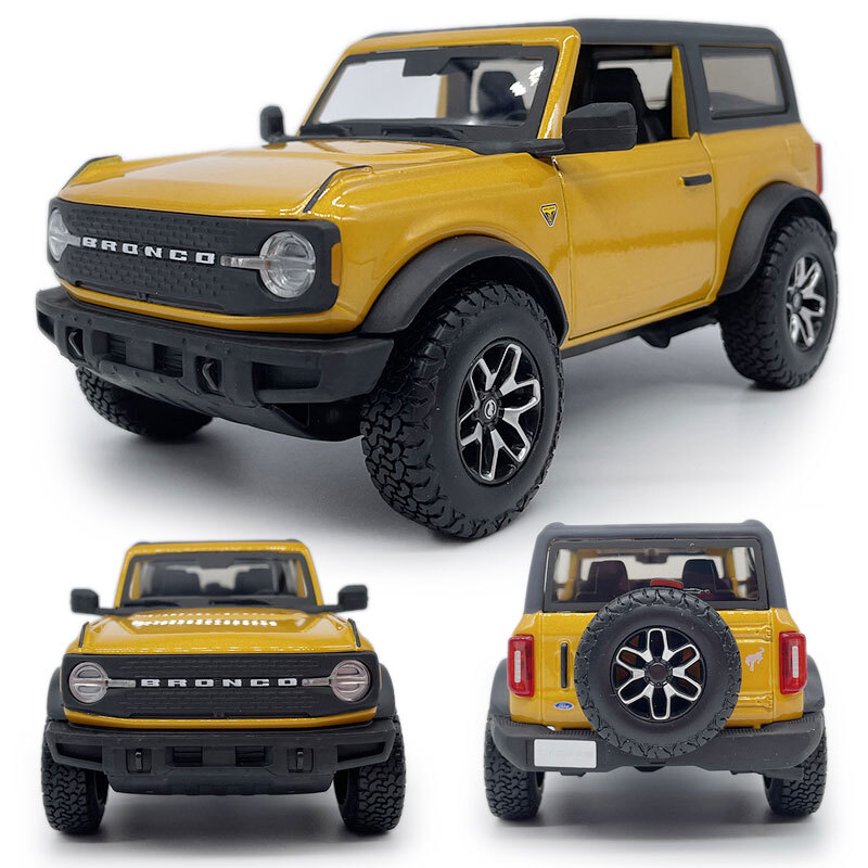 1:24 Scale Ford Bronco Badlands SUV Model Car Diecast Vehicle Toys for ...