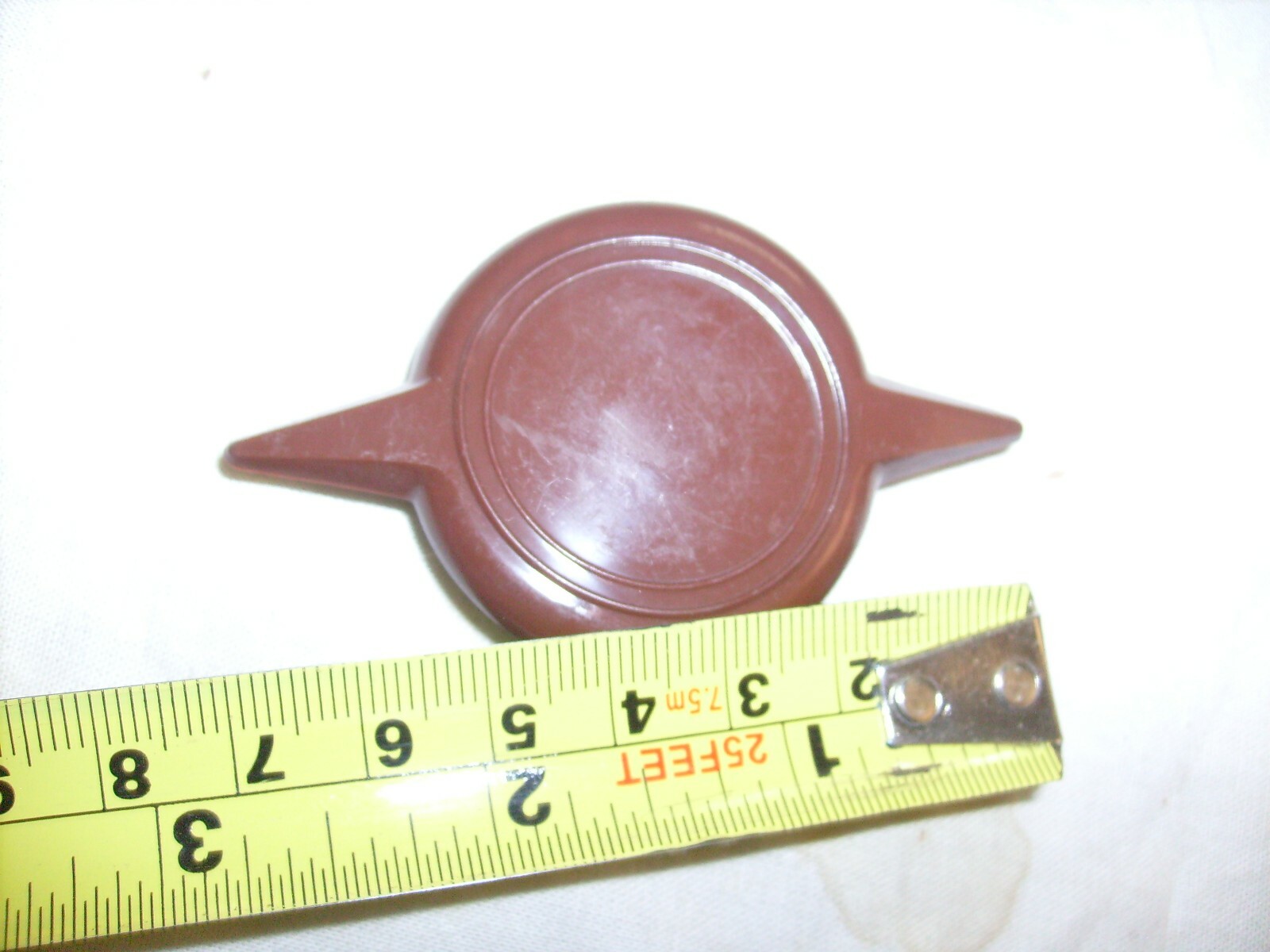 Vintage Large Brown TV Channel Dial Knob Radio pointer Knob - Retro ...
