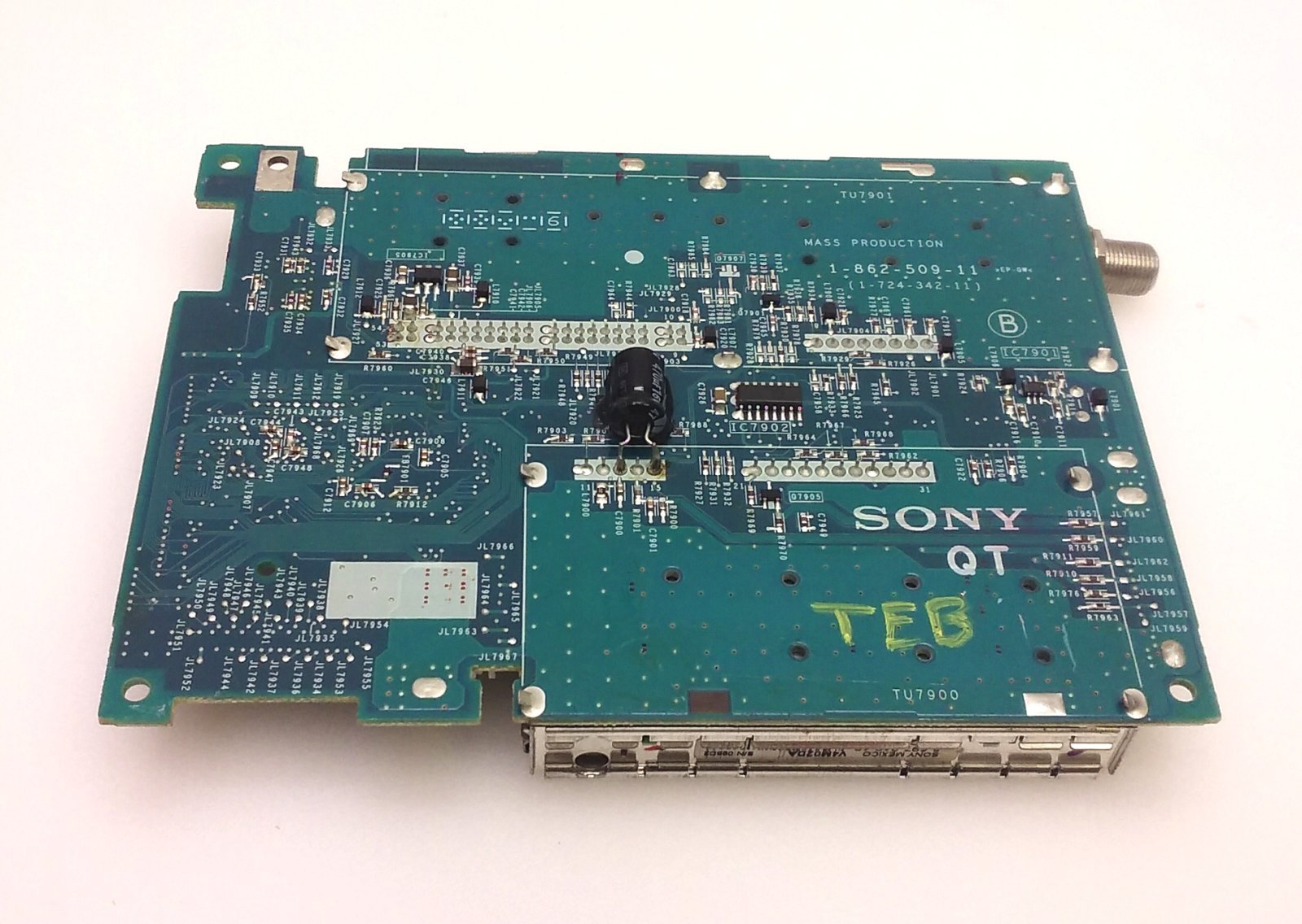 Sony KDF-42WE655 QT Tuner Board A-1415-848-A (1-862-509-11, 1-724-342 ...