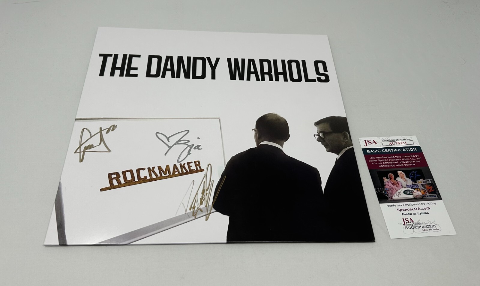 The Dandy Warhols signed Rockmaker Album JSA COA | eBay