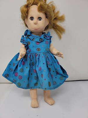Vintage Poor Pitiful Pearl Vinyl Doll By BrookGlad With Pretty Dress ...