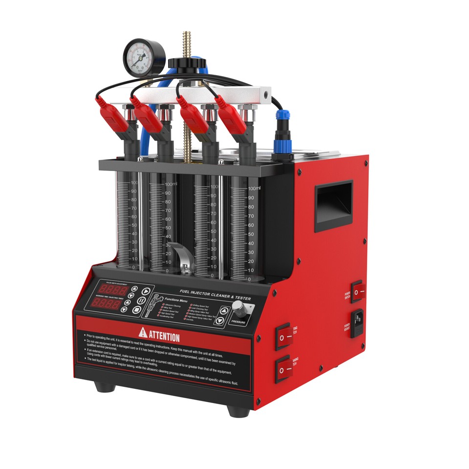 Fuel Injector Flow Tester Diesel Injector Cleaner Fuel System Cleaning ...