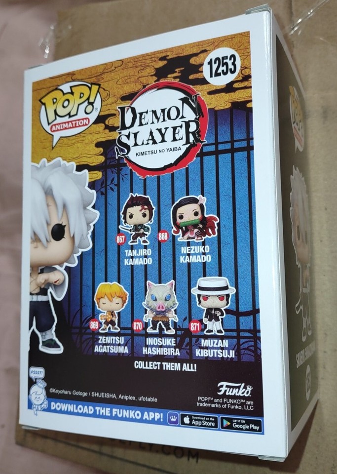 Funko Pop #1253 Sanemi Shinazugawa Demon Slayer Shop Exclusive SOLD OUT ...