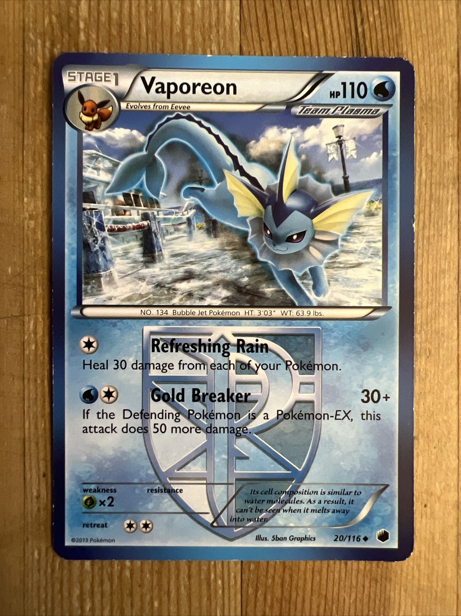 Eevee Evolutions Cards Team Plasma Pokémon Eevee Team 14 14 Eevee