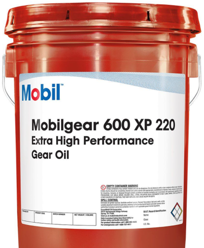 MOBIL 105879 Mobilgear 600 XP Series ISO 220 Gear Oil Mobilgear 630, 5 ...
