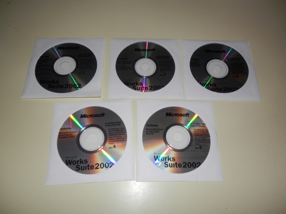 Microsoft Works Suite 2002 | eBay