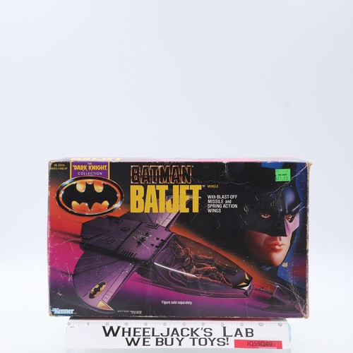 Bat Jet DC Comics Batman Dark Knight 1990 Kenner Action Figure Vehicle ...