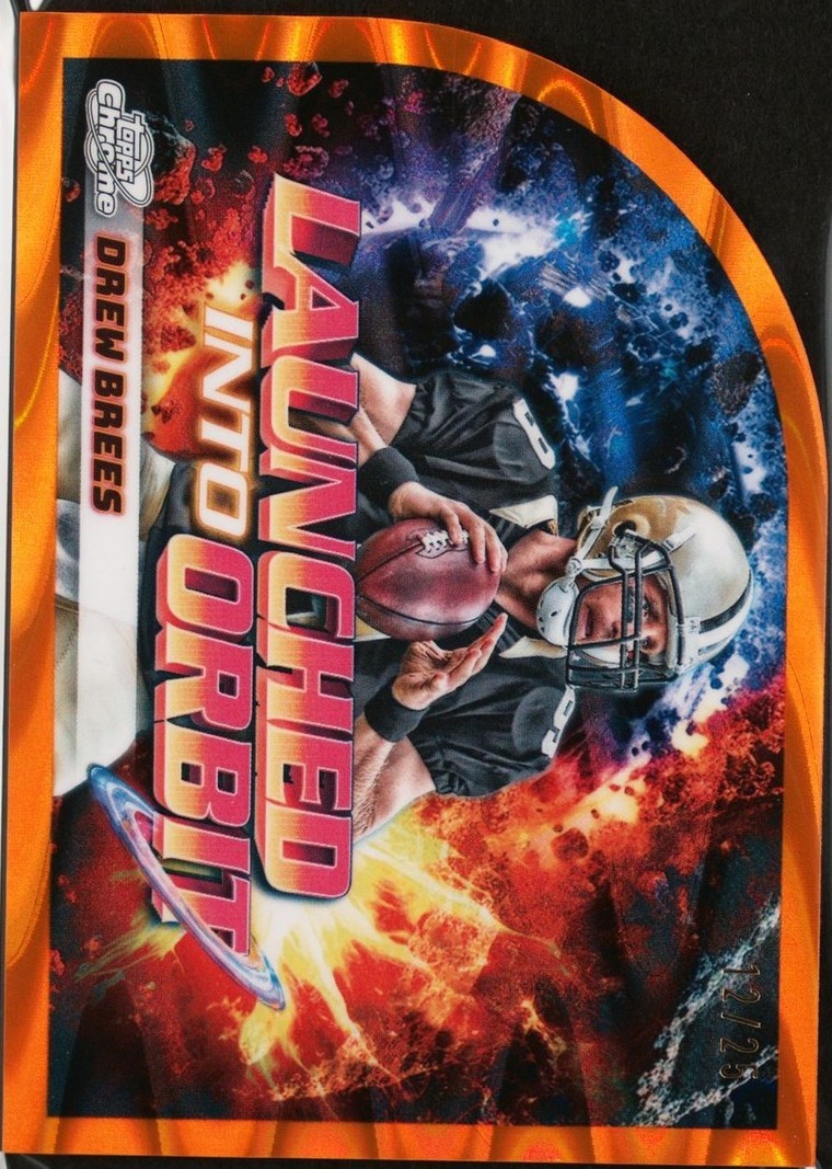 2024 Topps Cosmic Chrome - Launched Into Orbit Drew Brees #LIO-17 ...