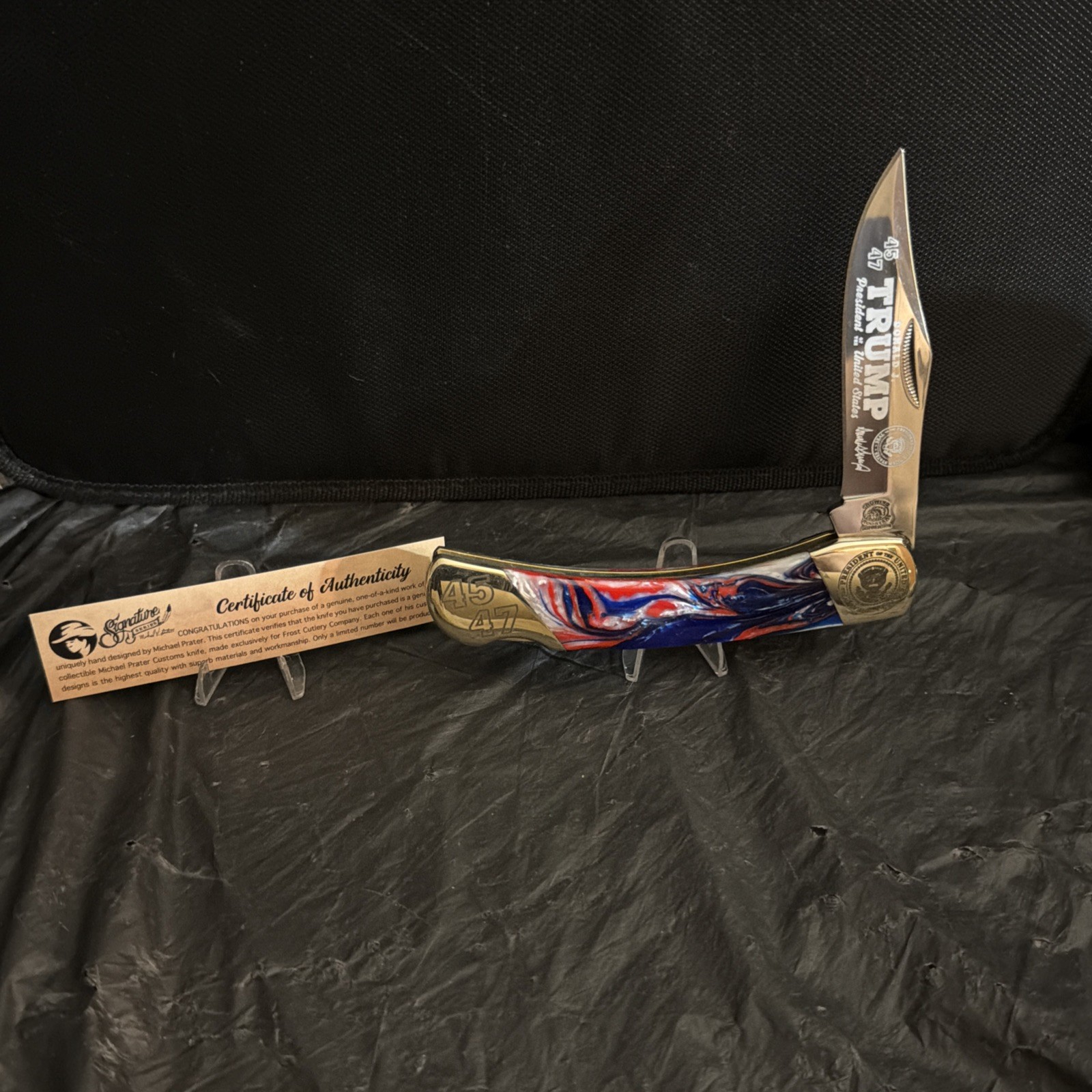 MICHAEL PRATER LIMITED EDITION TRUMP 45-47 LOCKBACK!! | eBay