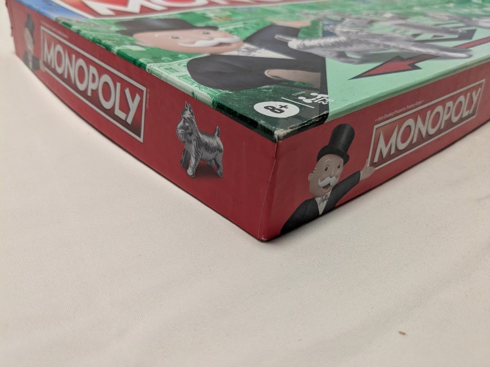 Genuine Hasbro Monopoly Classic Game Edition Thimble Is Back Board Game ...