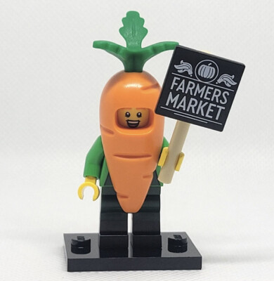 LEGO 71037 Collectable Minifigure Series 24 Carrot Mascot Farmers ...