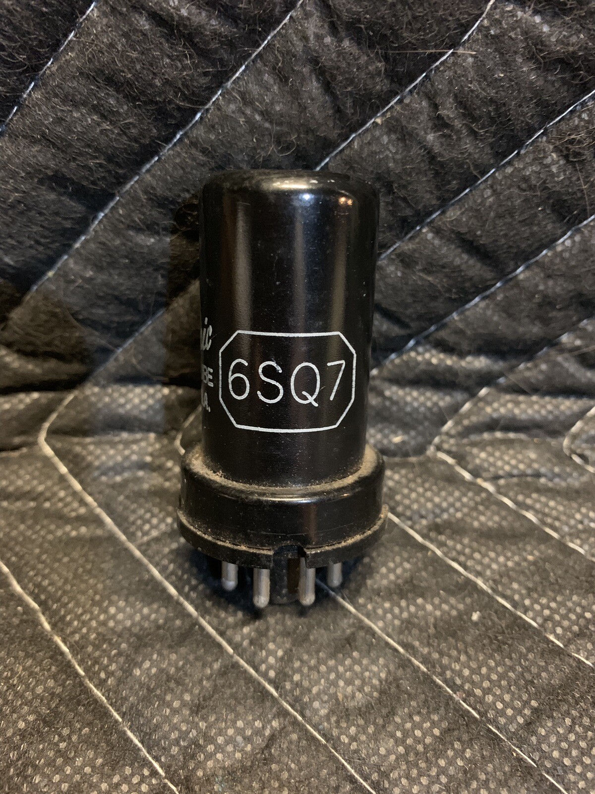 VINTAGE GE 6SQ7 Tube 0-13 188-5 USA US Army Navy w/ Original Box 1945 ...