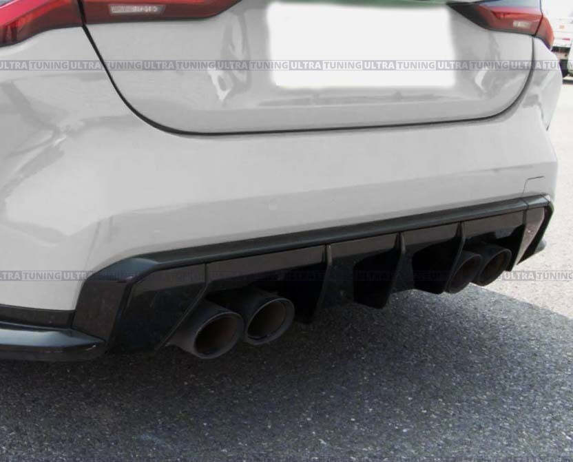 Gloss Black Fit For 2021-2026 BMW G80 M3 G82 M4 MP Style Rear Bumper ...