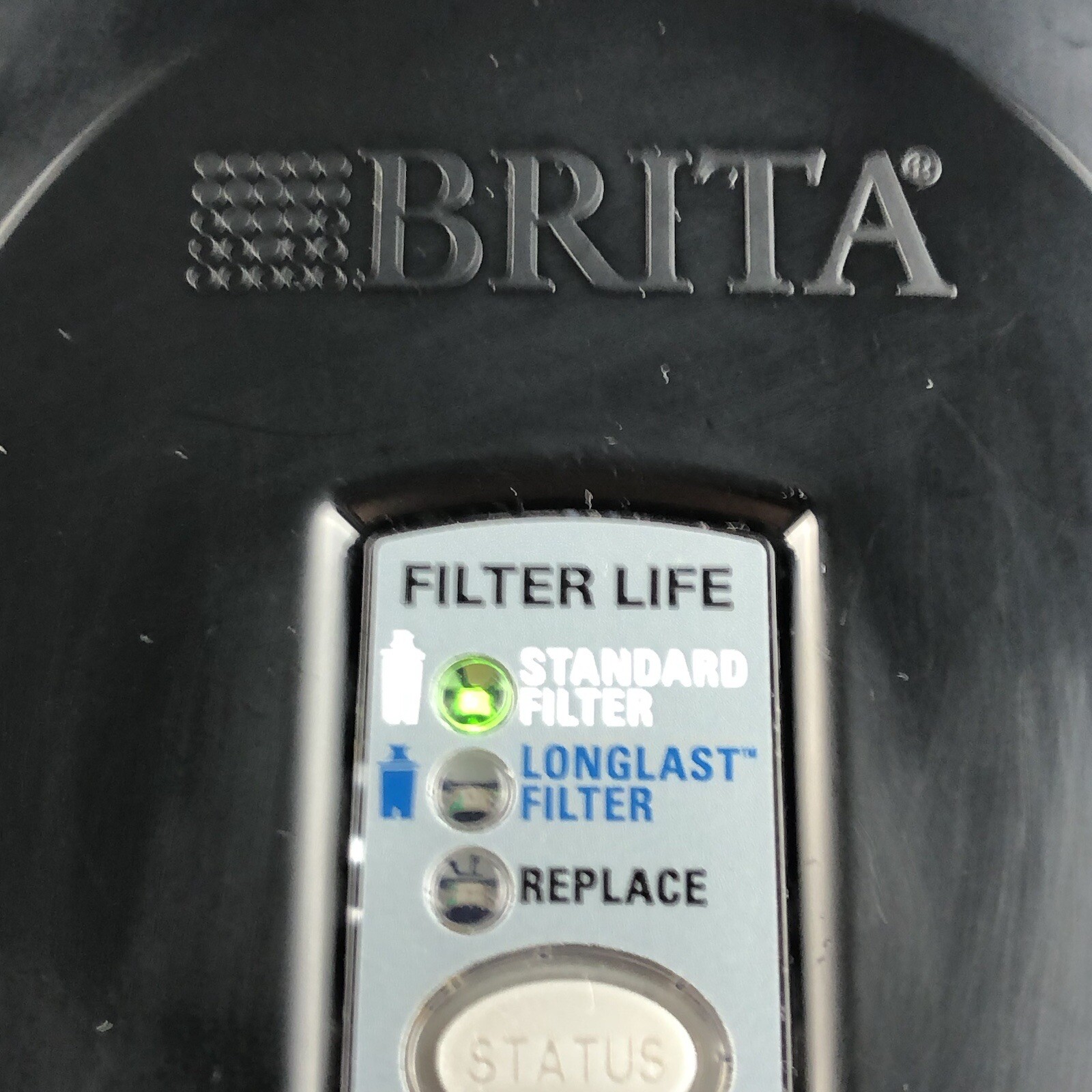 Brita Soho Model No. OB11/OB06 Small Water Filtration Pitcher Black (no ...