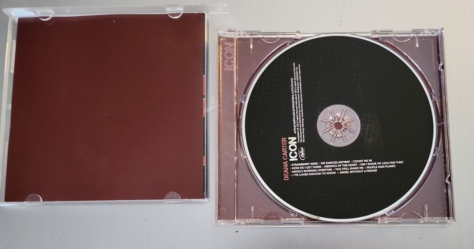Deana Carter - ICON CD (2013, Capitol Records) hinge broken (11 Tracks ...