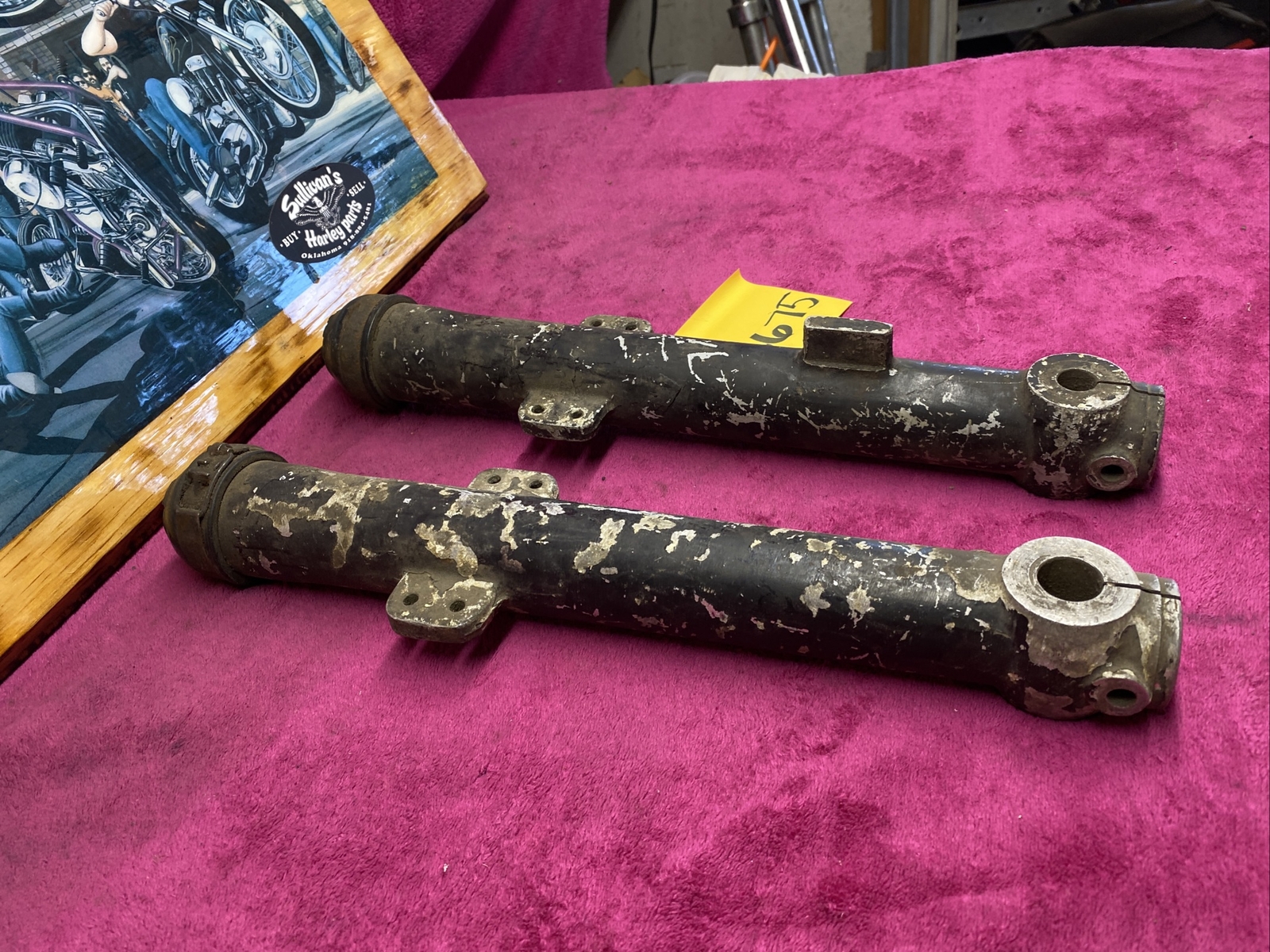 Ceriani Forks Front End Harley WR XR KR Indian Flathead Leg Lower 35mm ...