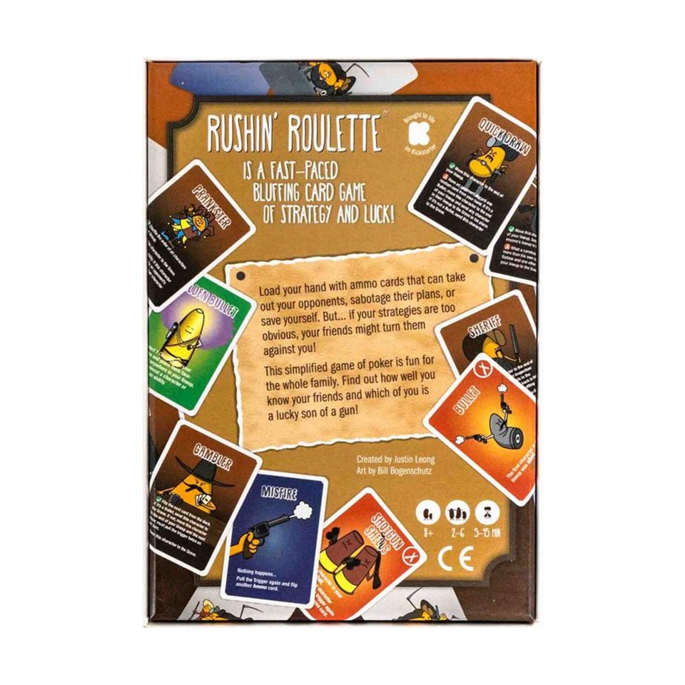 Rushin' Roulette Card Game Rushin' Roulette Box NM | eBay
