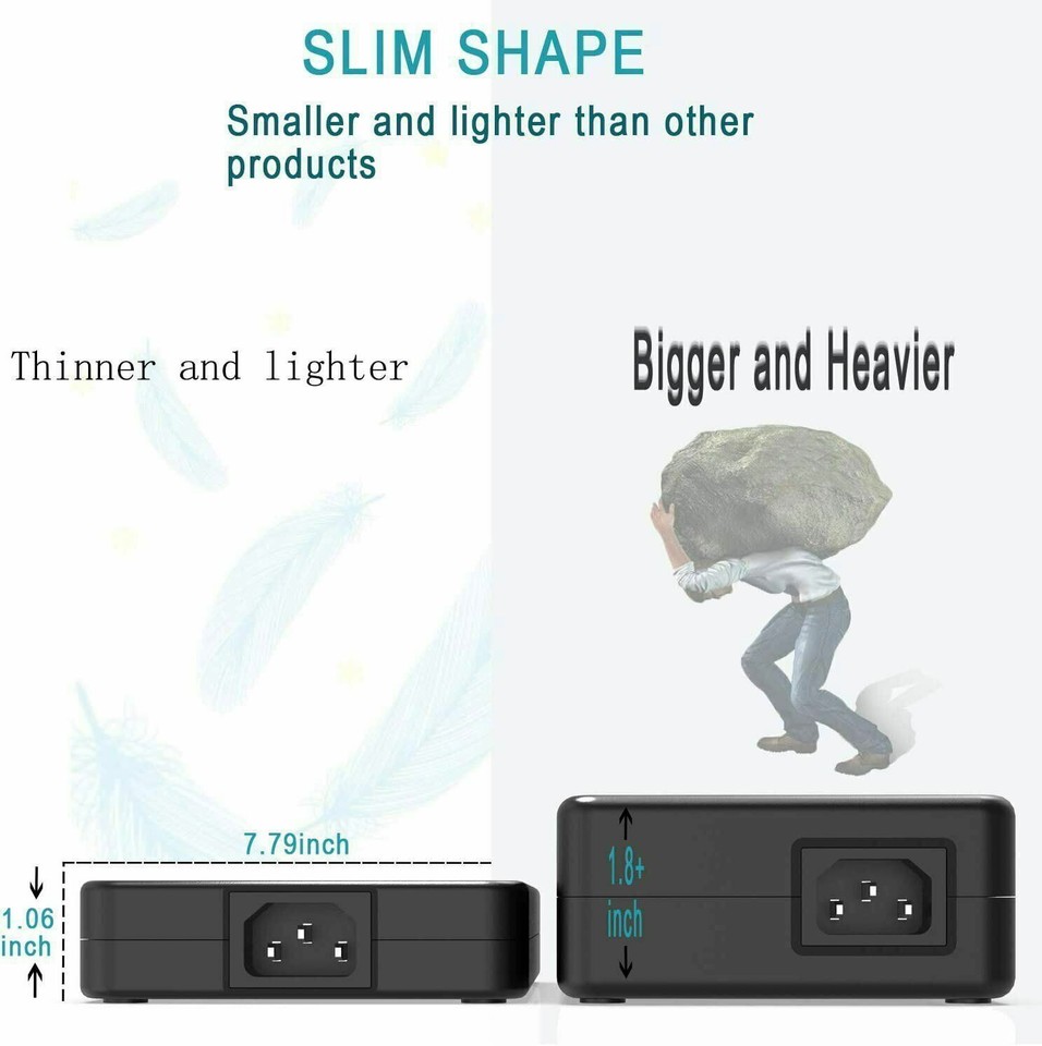 240W Laptop AC Adapter Charger for Dell Precision 7510 7520 7530 7540 ...