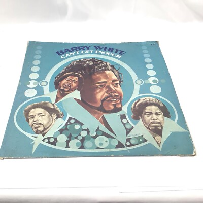 Barry White Vinyl Album, Can’t Get Enough,(1974) ORIGINAL VINYL RECORD ...