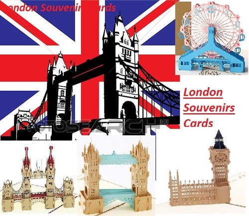 Handmade 3D Pop-up cards- London souvenirs for your Friends and Family ...