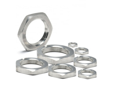 Sechskantmutter flach DIN 439 Norm Feingewinde M 3 - 16 Stahl verzinkt ...