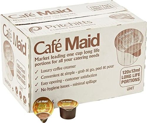 Cafe Maid Coffee Creamer 120 Portions Pots 5010652994782 | eBay UK