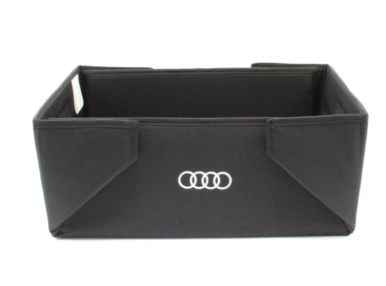 New Genuine Audi Interior Cargo Trunk Organizer Box 8U0061109-BIN | eBay