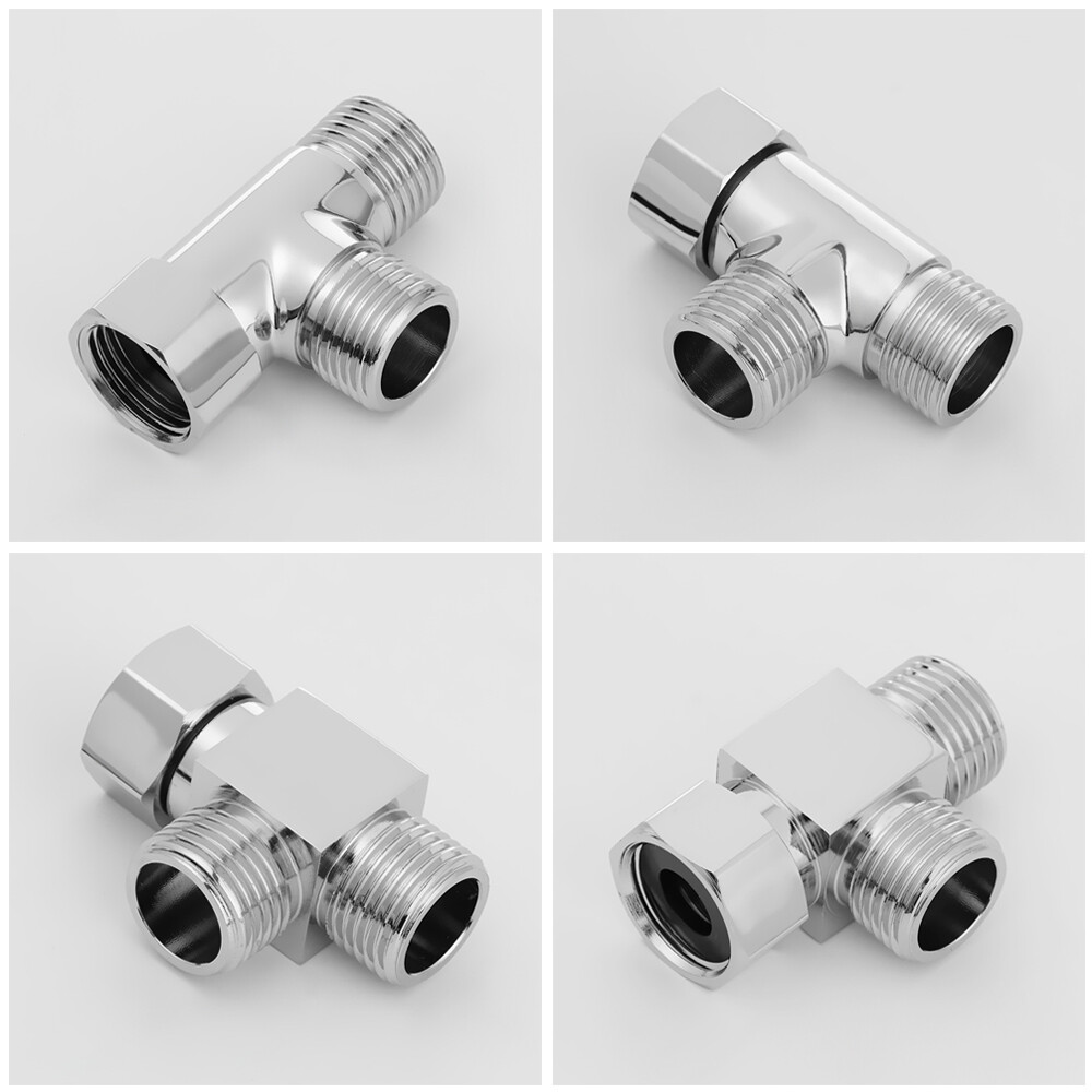 Head Kitchen Sink Splitter Faucet Adapter Diverter Valve Water Tap ...