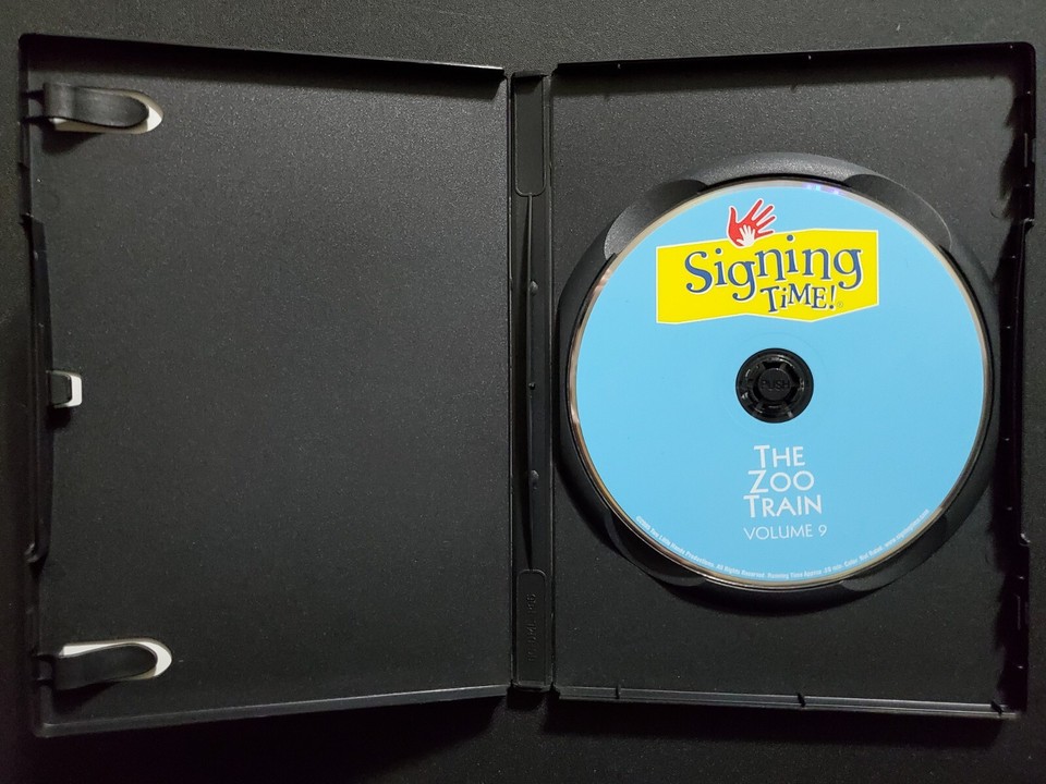 Signing Time: Volume 9 - The Zoo Train (DVD, 2005) Rachel Coleman | eBay